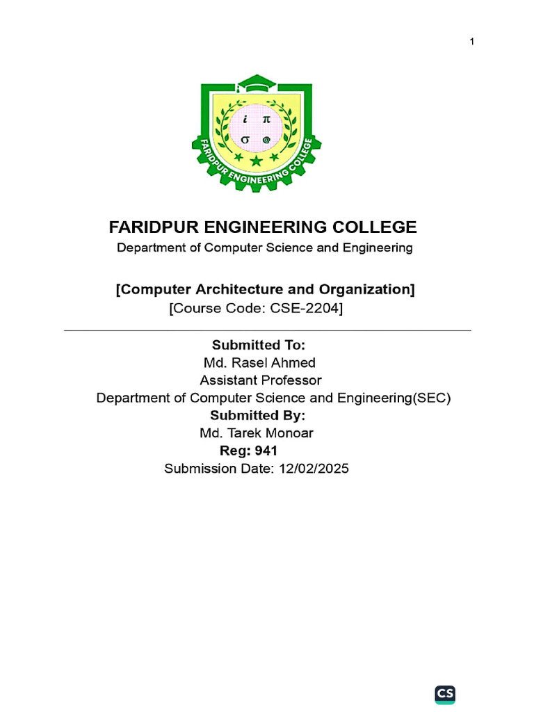 MD Tarek Monoar 941 | PDF