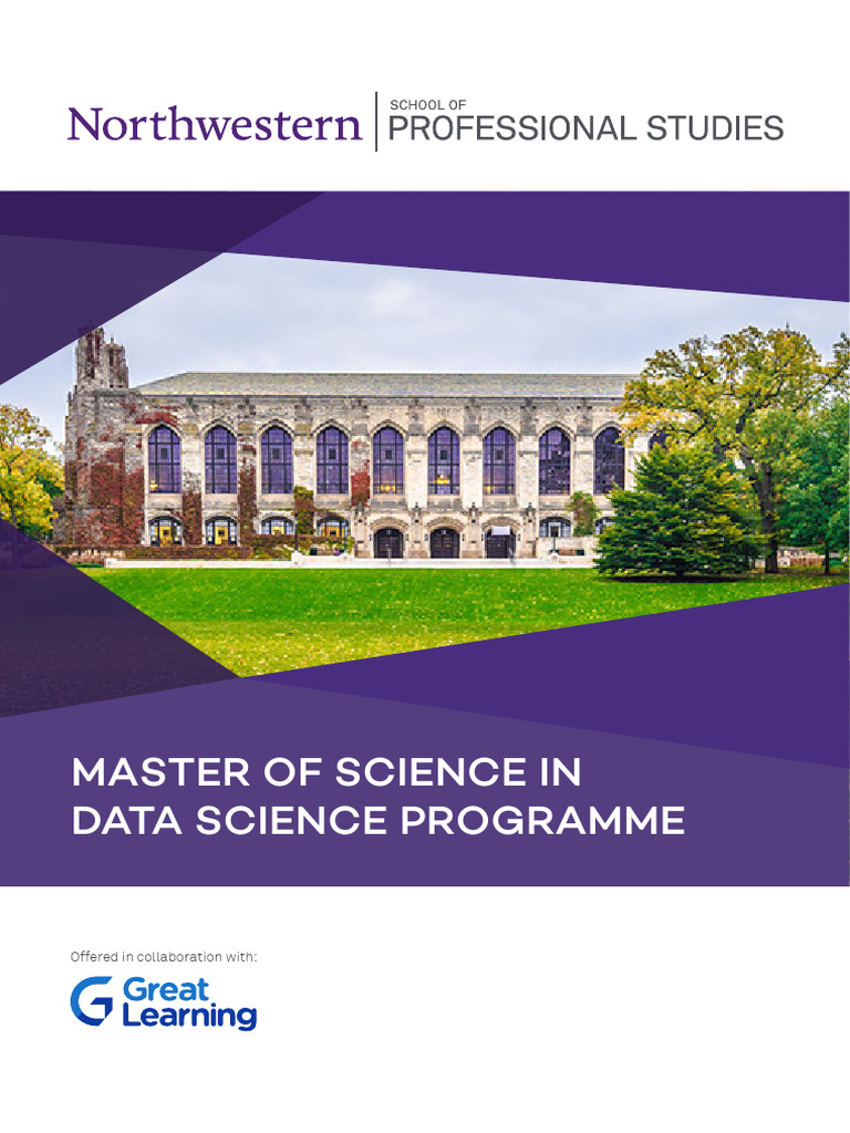 Masters Data Science Northwestern University | PDF | Analytics | Machine Learning