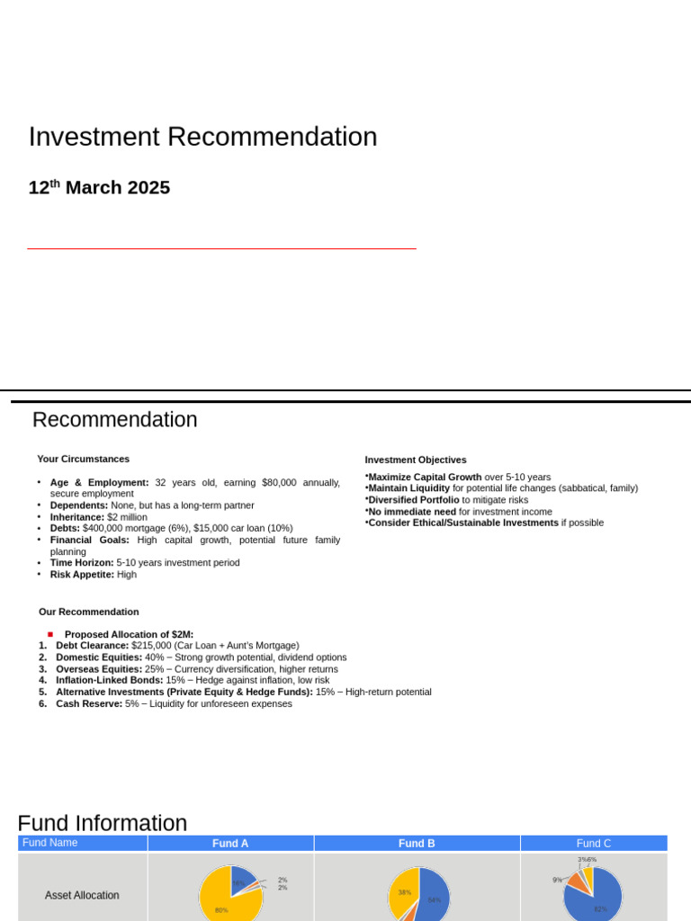 Template Presentation Task 2 (Updated Apr 2023) (4) | PDF | Bonds (Finance) | Investing