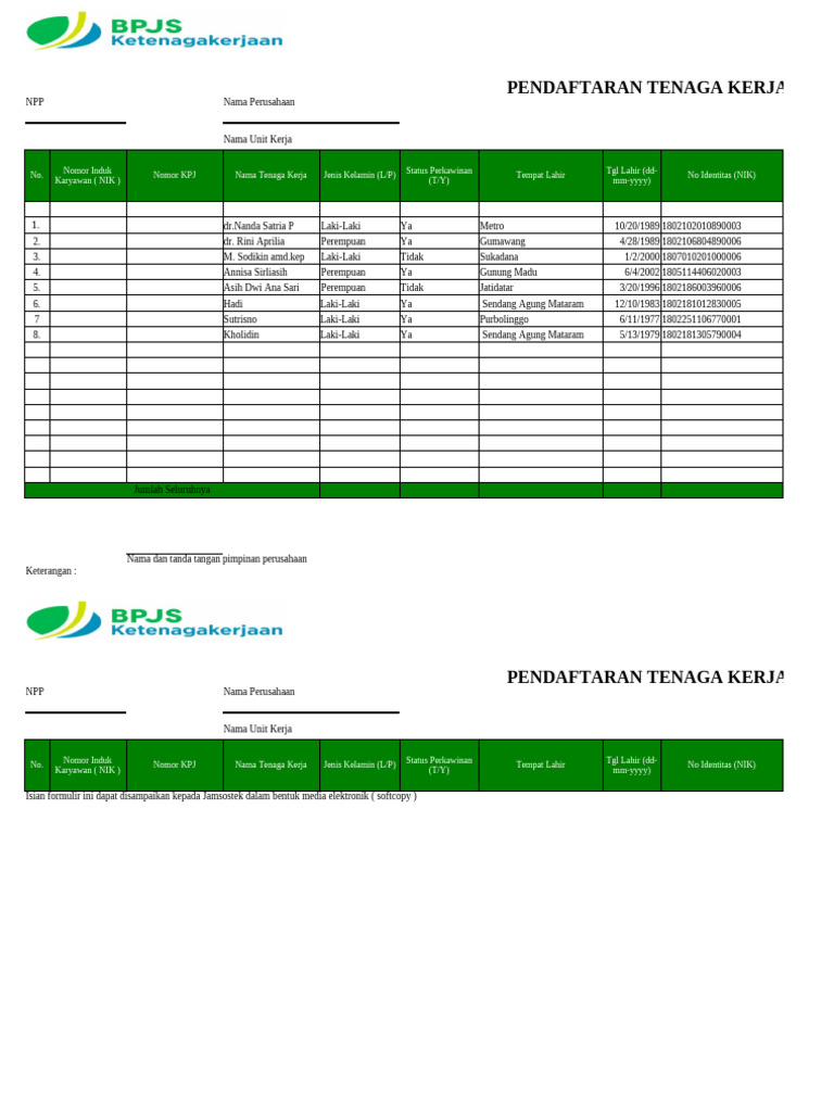 Form Pendaftaran TK Baru (Rekap) (1) .Xlsx2 | PDF