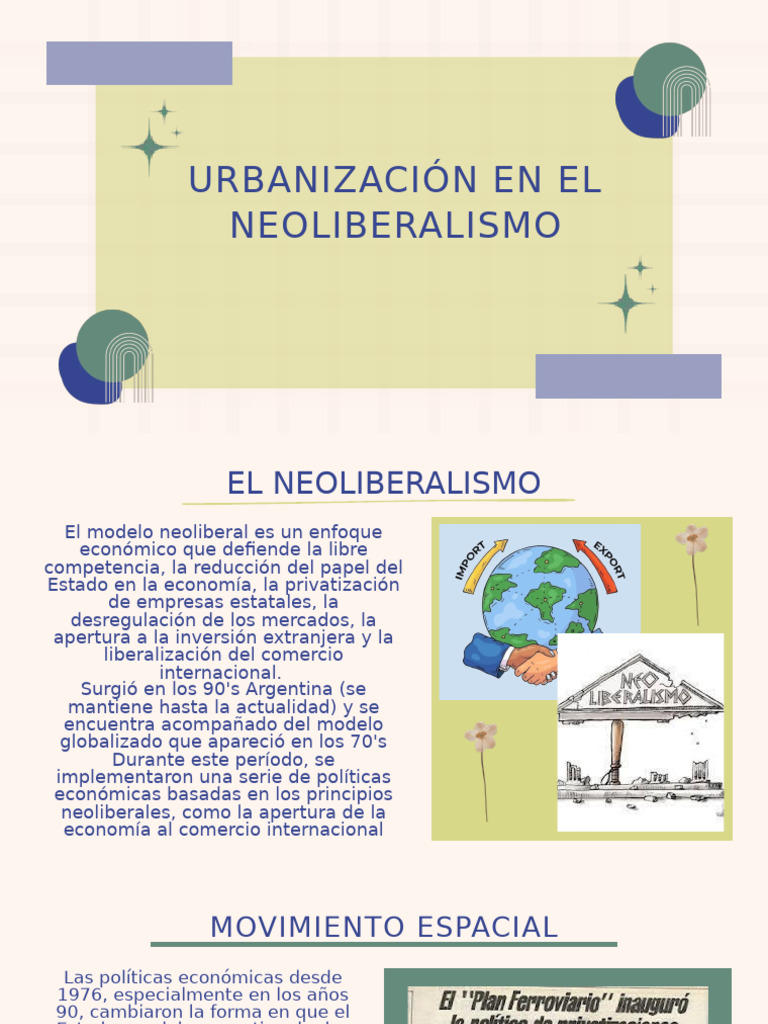 Urbanización Neoliberal en Tigre | PDF | Neoliberalismo | Economias