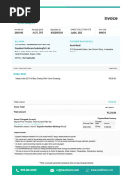 Hospital Bill for Full Body Checkup | PDF | Invoice | Receipt