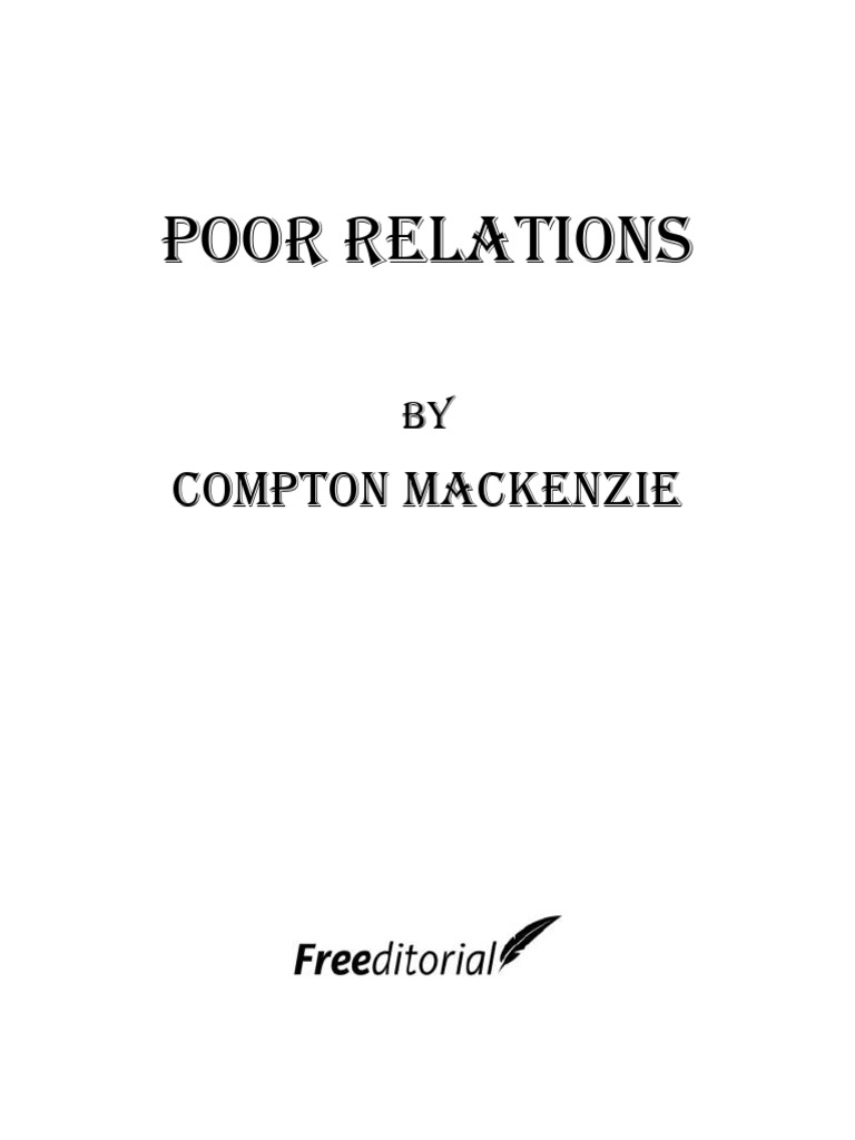 Poor Relations 2 | PDF