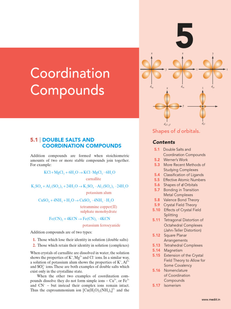 J.D. Lee Chemistry Inorganic | PDF | Coordination Complex | Ligand