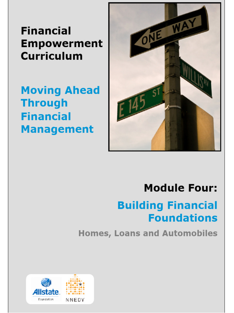 04-MovingAheadThroughFinancialManagement-module4 | PDF | Loans | Mortgages