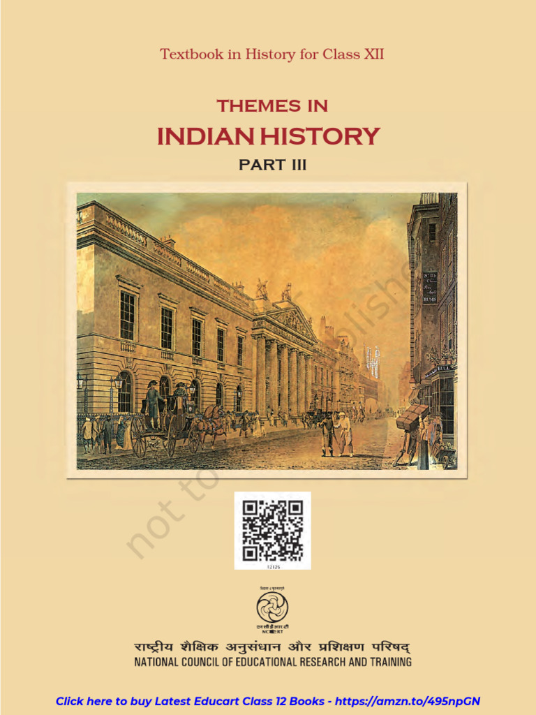 Class 12 Indian History Textbook 2023-24 | PDF