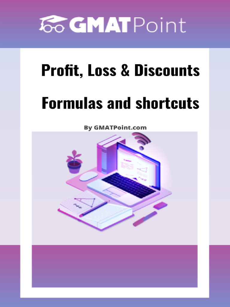 GMAT Profit, Loss & Discounts Formula PDF | PDF | Prices | Financial ...