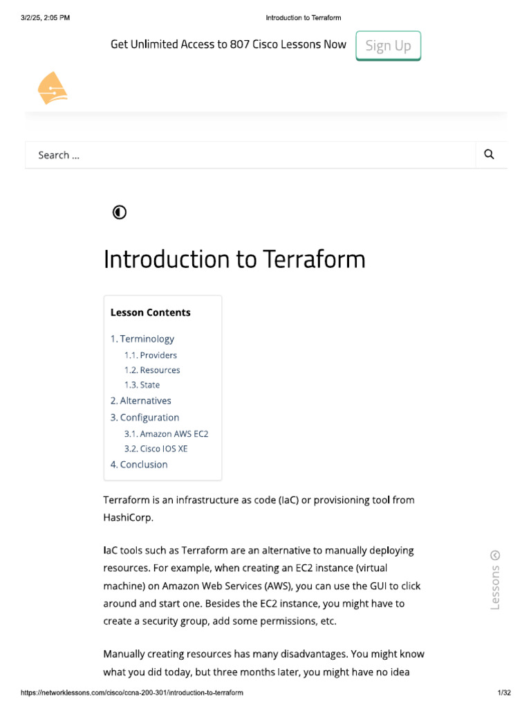 Terraform | PDF