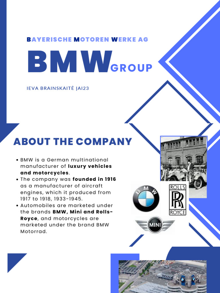 BMW presentation | PDF
