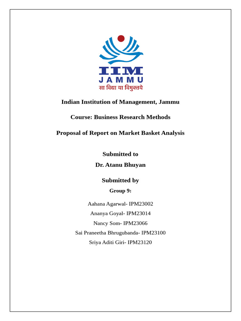 BRM Synopsis report | PDF