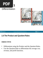 Product and Quotient Rule Practice | PDF | Derivative | Calculus