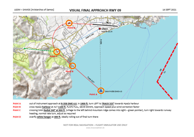 LGSM Visual Approach Chart for SAMOS | PDF