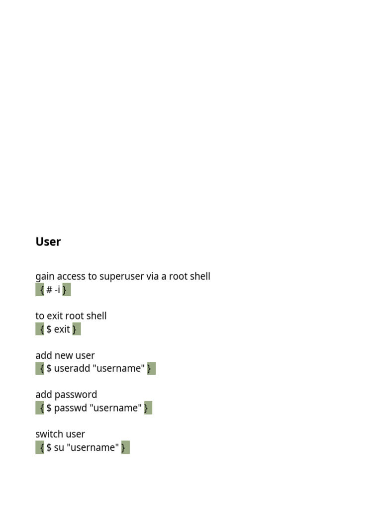 Terminal Commands Linux Fedora 04 | PDF