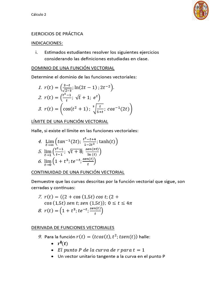 Vectores XXX | PDF | Vector Euclidiano | Integral