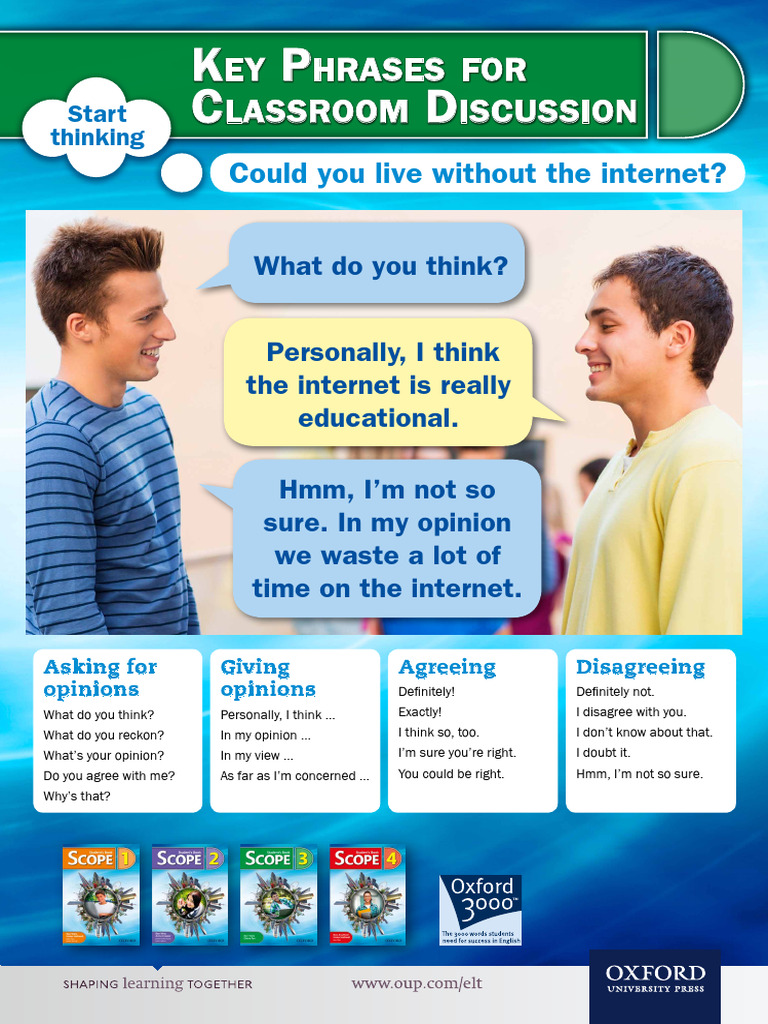 Scope Key Phrases For Discussion Poster | PDF