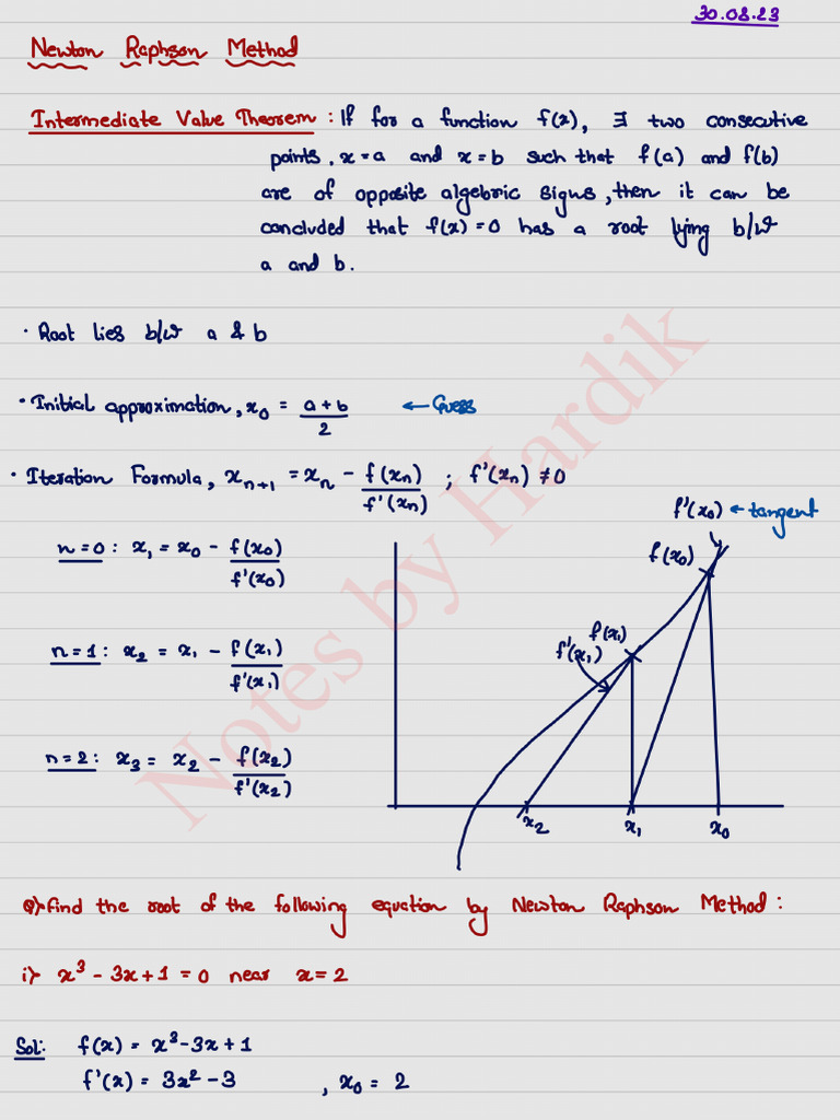 Unit-04 Numerical Methods 1 | PDF