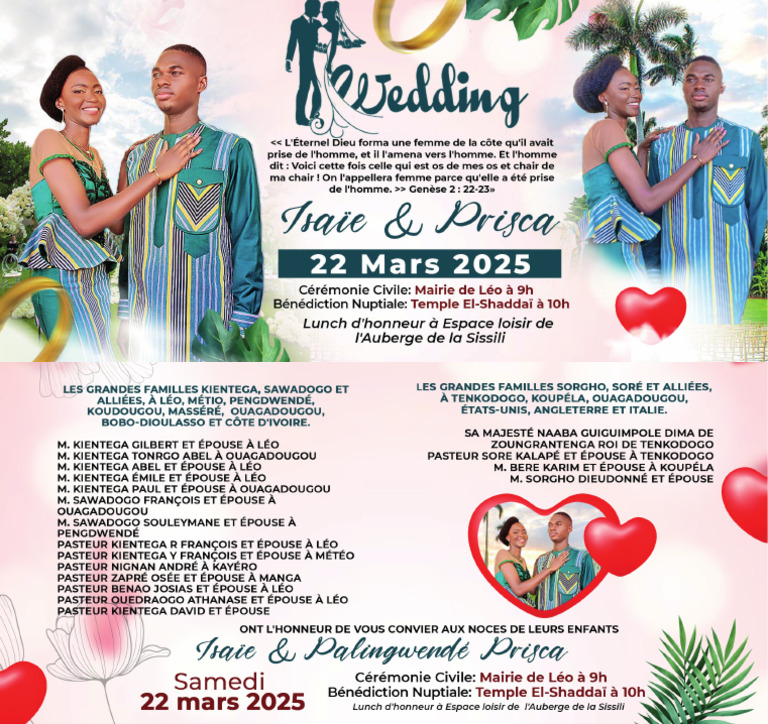 Carte D'invitation | PDF