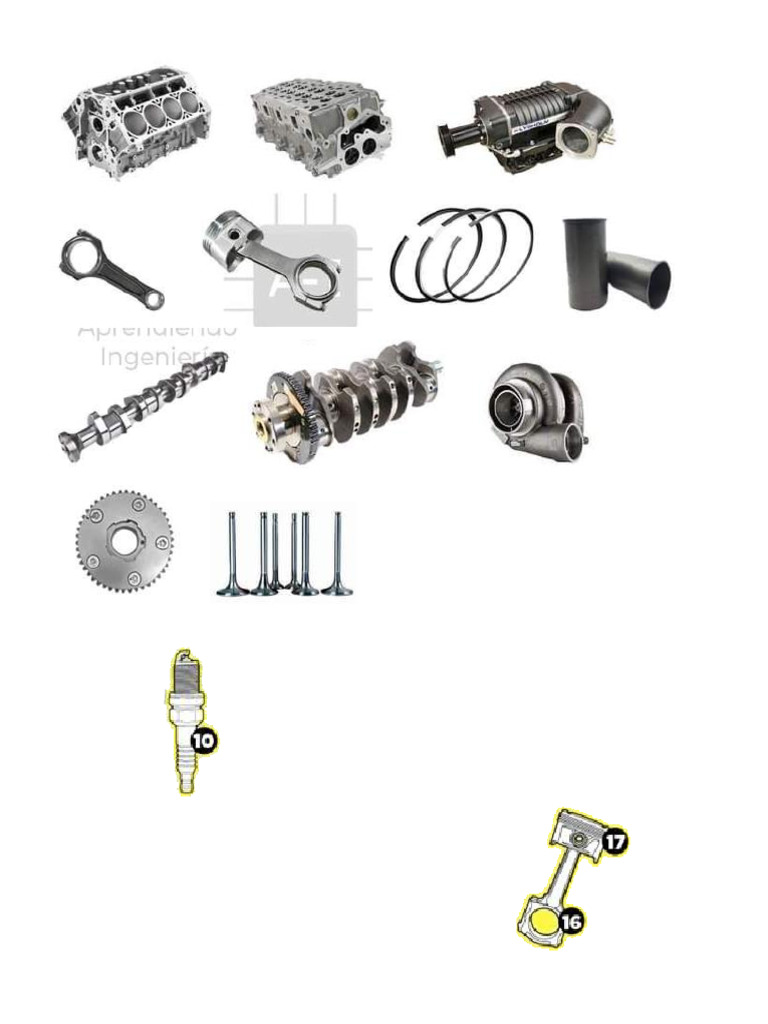 Partes de Un Motor, para Imprimir | PDF