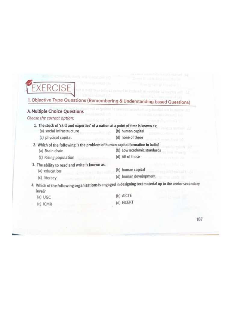 HCF Mcq's 2nd Assignment | PDF