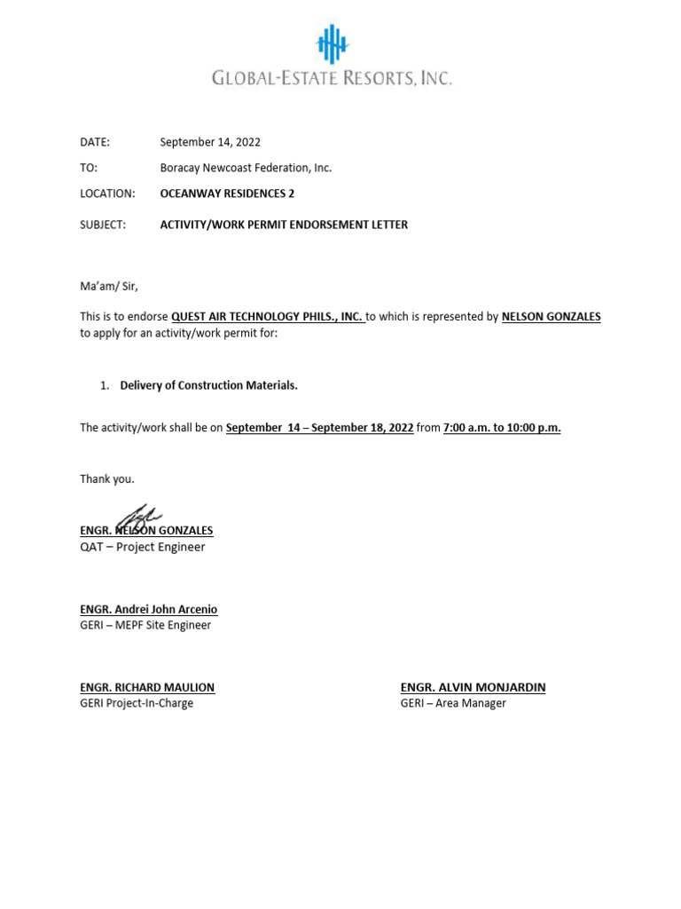 1. Endorsement Letter (2)-combined | PDF