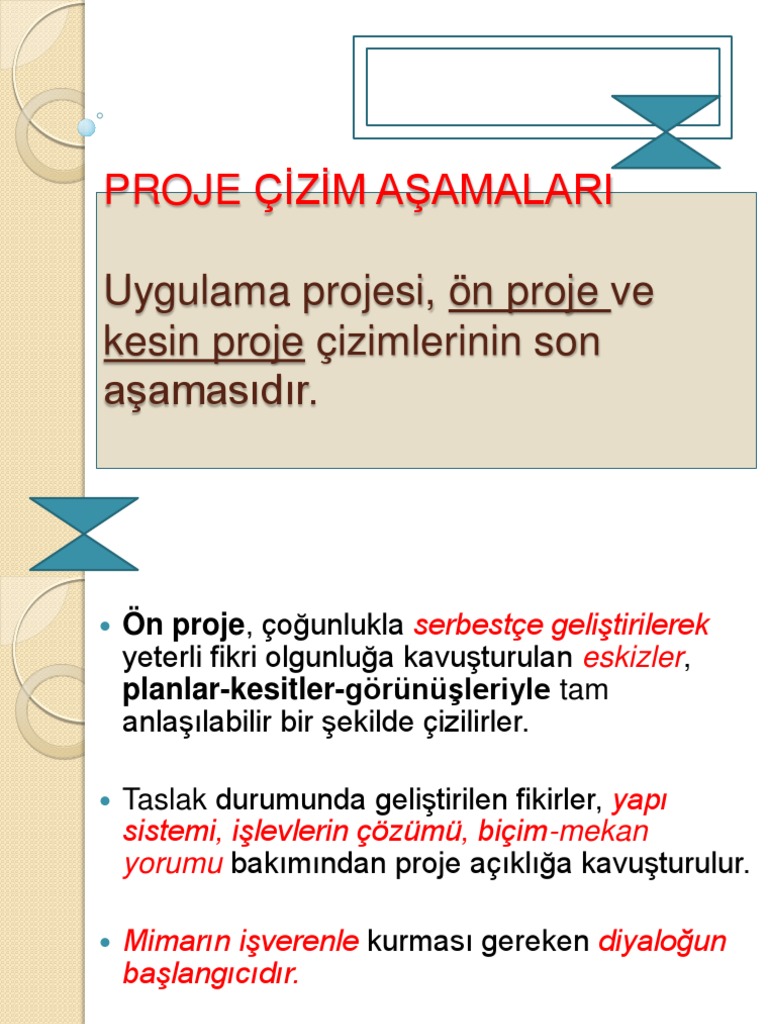 Proje Cizim Asamalari | PDF