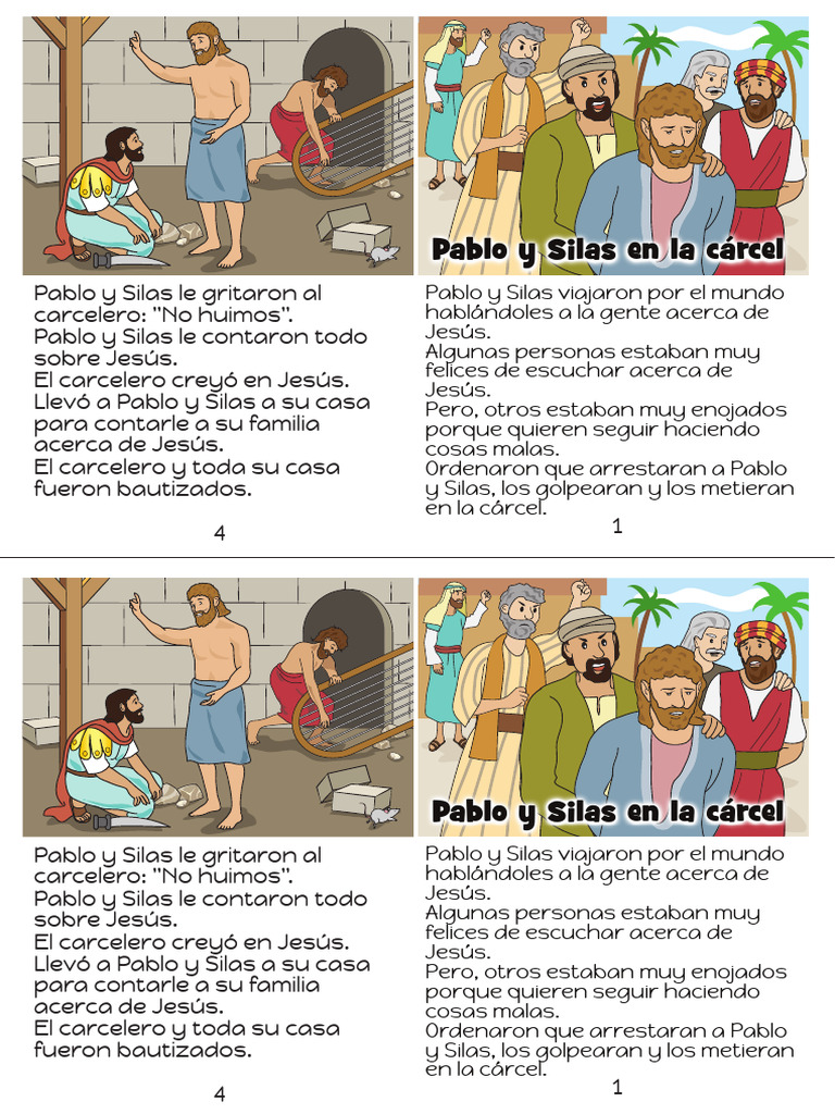 Pablo y Silas: Fe en la cárcel | PDF | Pablo el apóstol