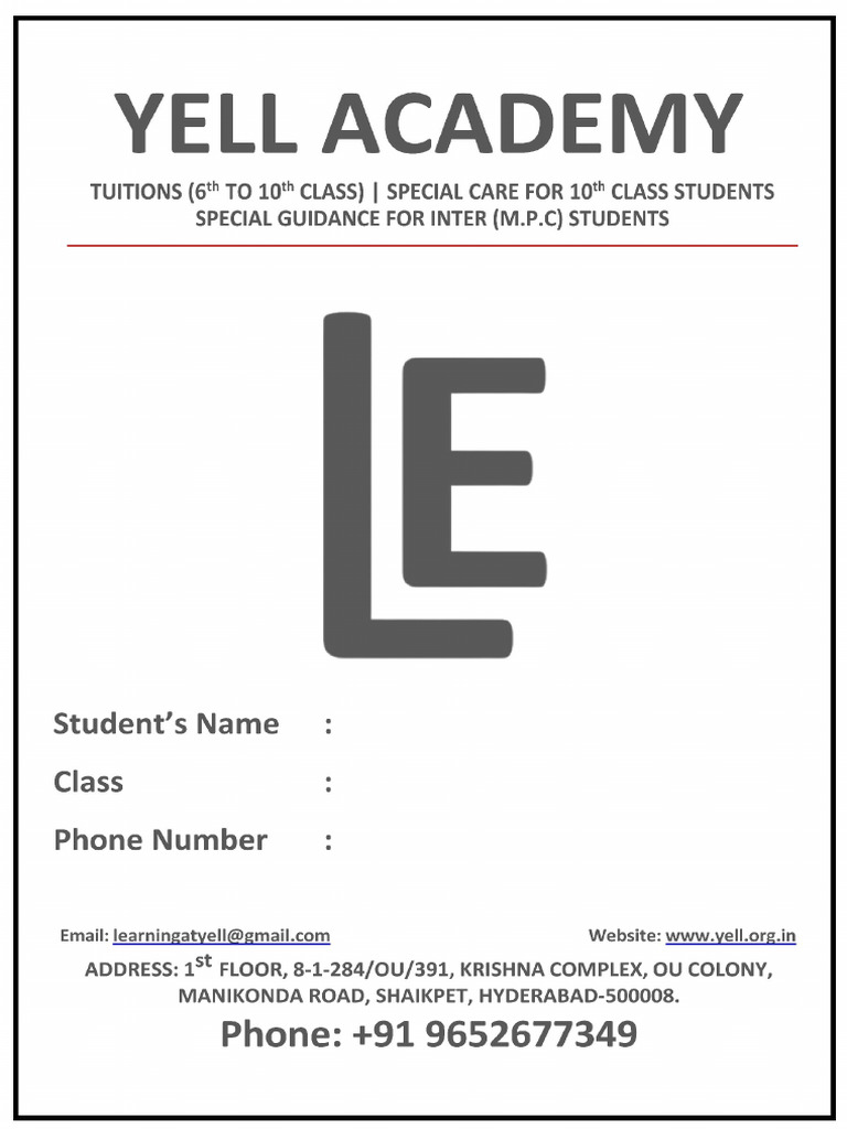 Front Page YELL | PDF