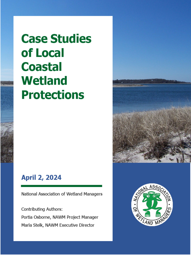 Case Studies of Local Coastal Wetland Protections Report 042024 | PDF ...