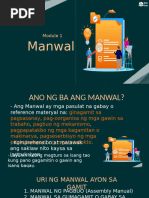 LESSON 4 - Manwal | PDF