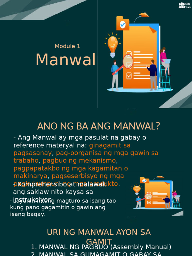 FPLtekbok PPT Manwal | PDF