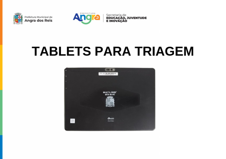 TABLETS PARA TRIAGEM - IMPRIMIR | PDF