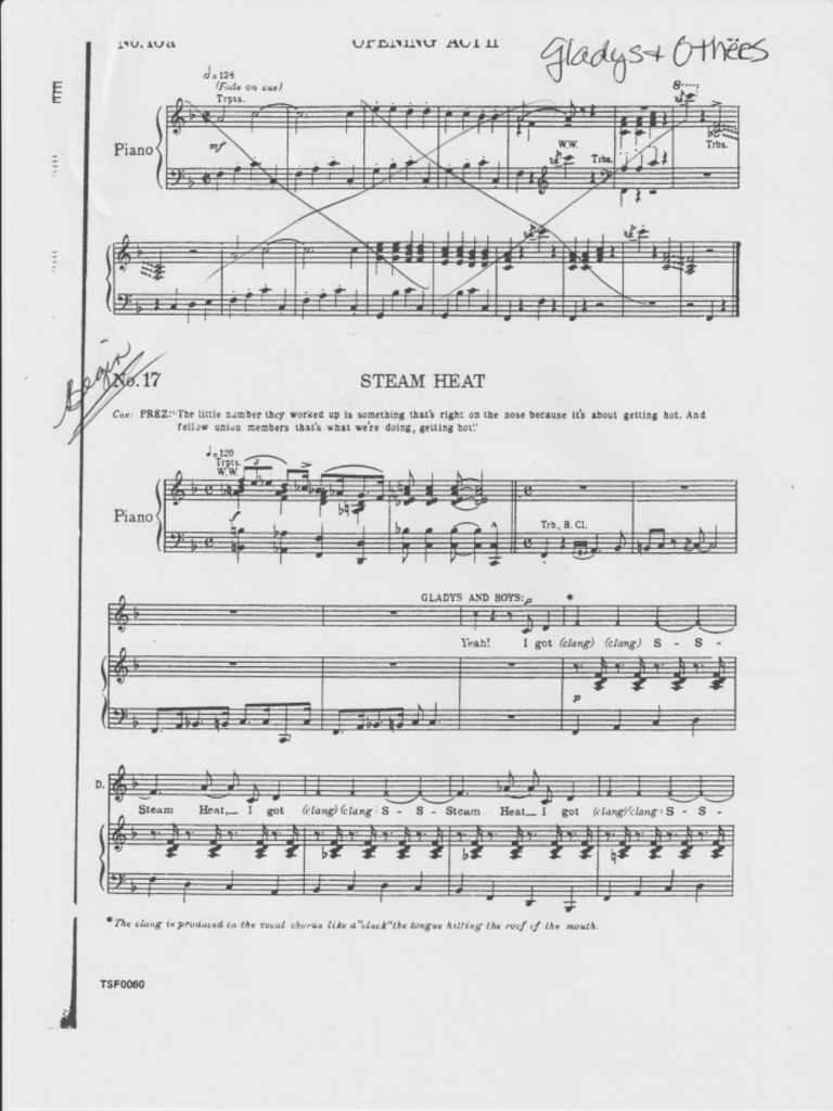 Steam Heat Music | PDF