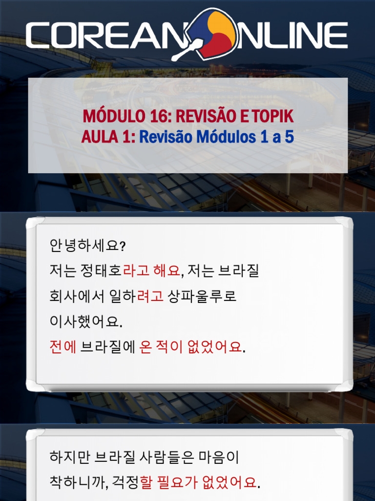 M16-01 - Slides Revisa o M1 A M5 | PDF