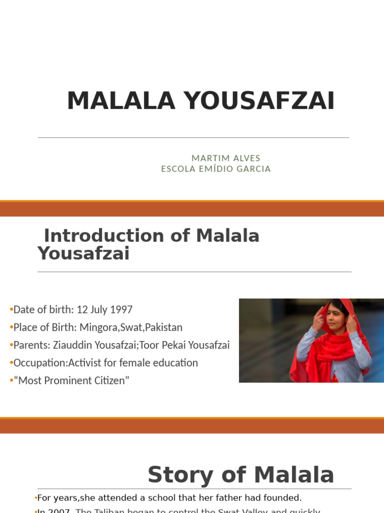 Malala Yousafzai: A Brief Biography | PDF