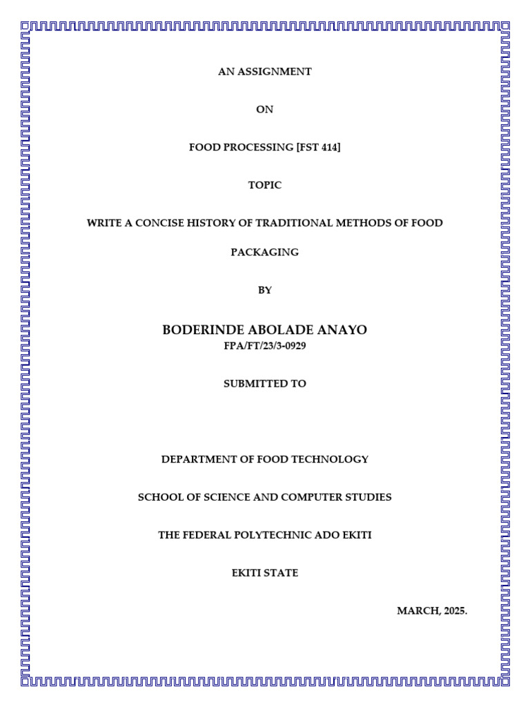 HISTORY OF Food Packaging1 | PDF | Marketing | Marketing Strategy