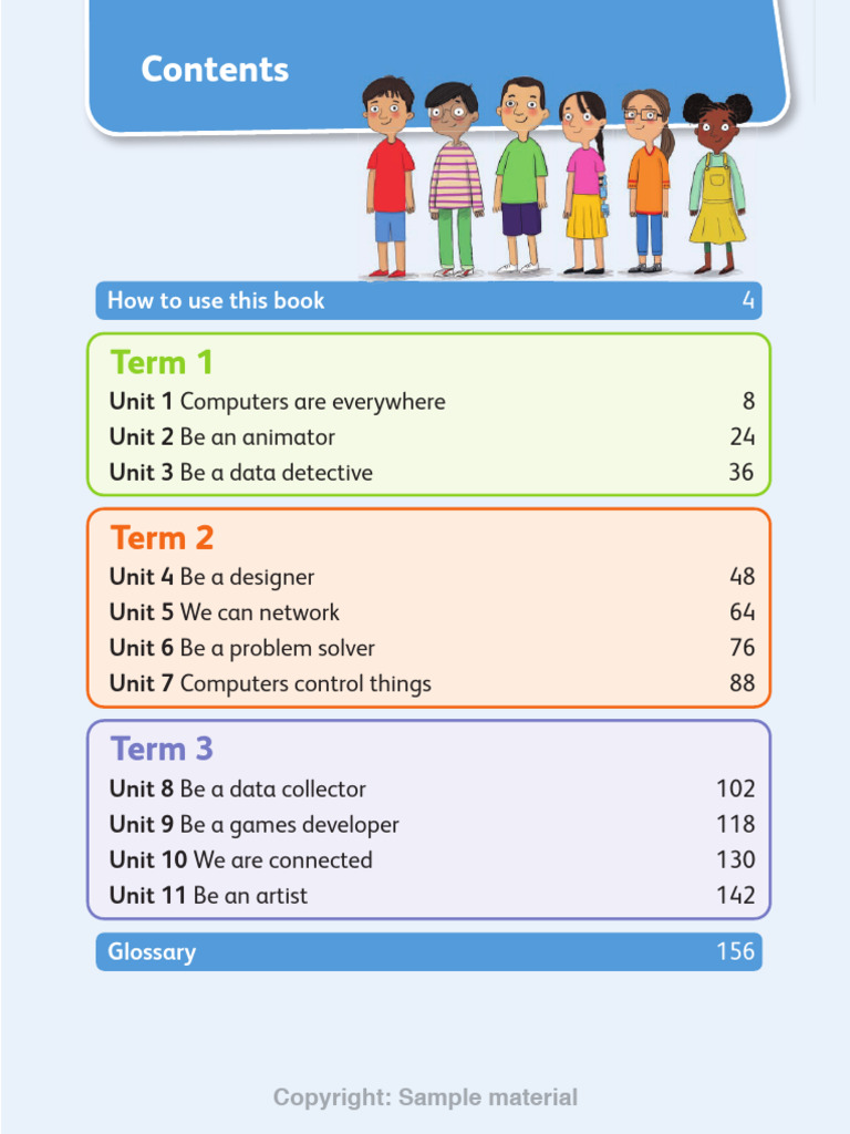 Cambridge Primary Computing Learner S Book Stage 1 Sample Pages 9781398368569 Pages 2 | PDF