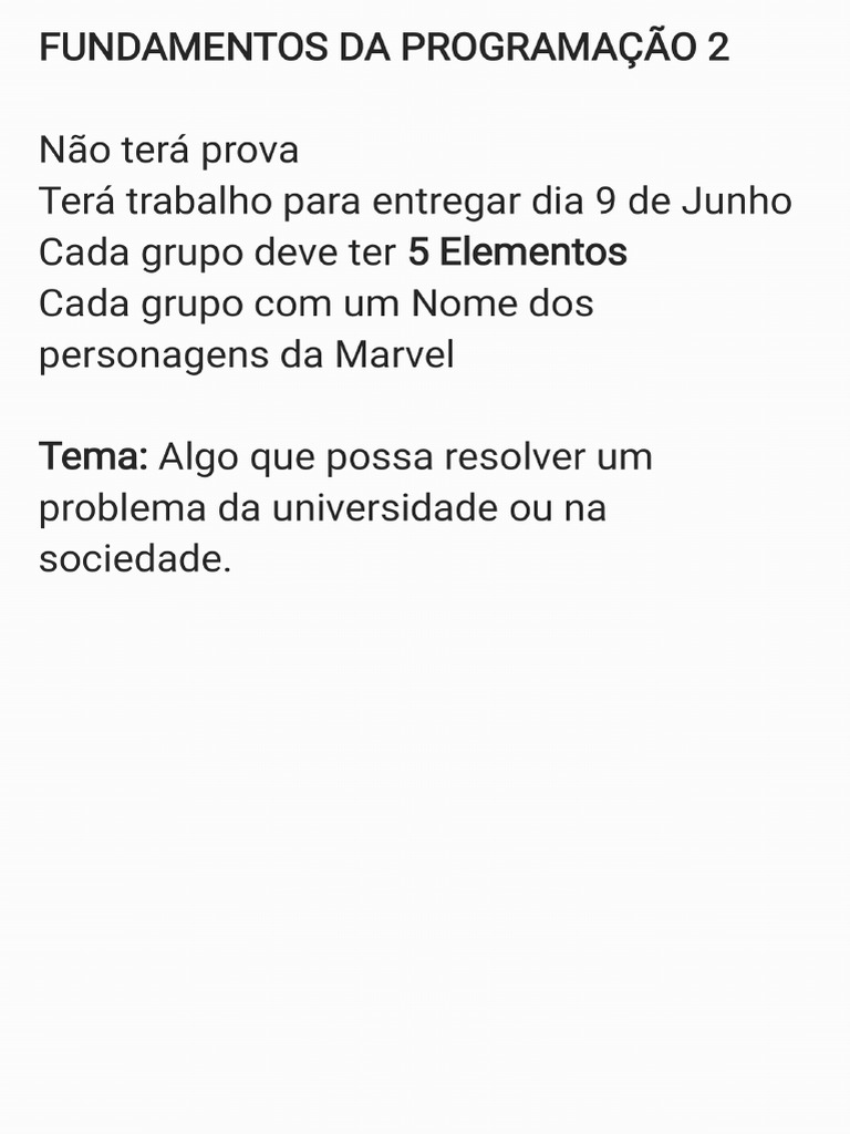 Assuntos Gerais | PDF