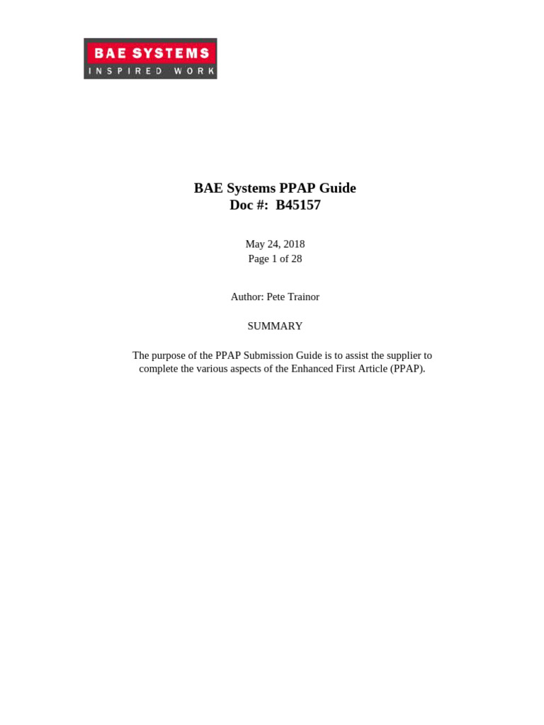 Ppap-Apqp Guide As Per As9145 | PDF | Systems Thinking | Business Process