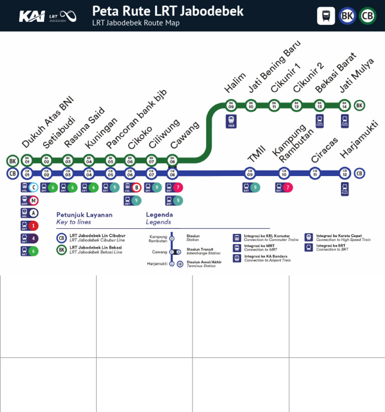 Peta-Rute-LRT-Jabodebek | PDF