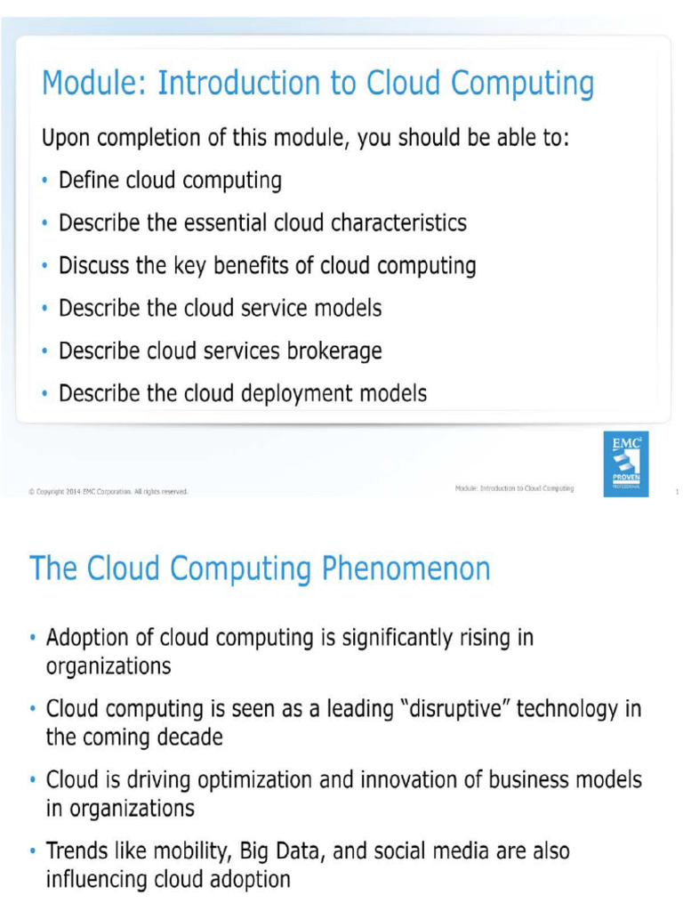Cloud Lec 01 | PDF