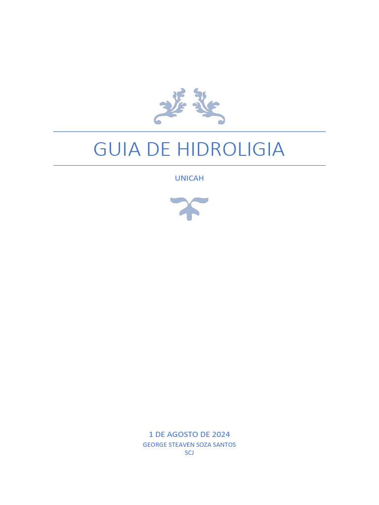 Guia Hidro | PDF