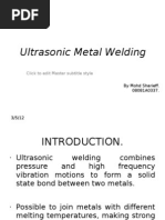 Schunk Ultrasonic Welding Systems Minic-III: Sonosystems ® | PDF