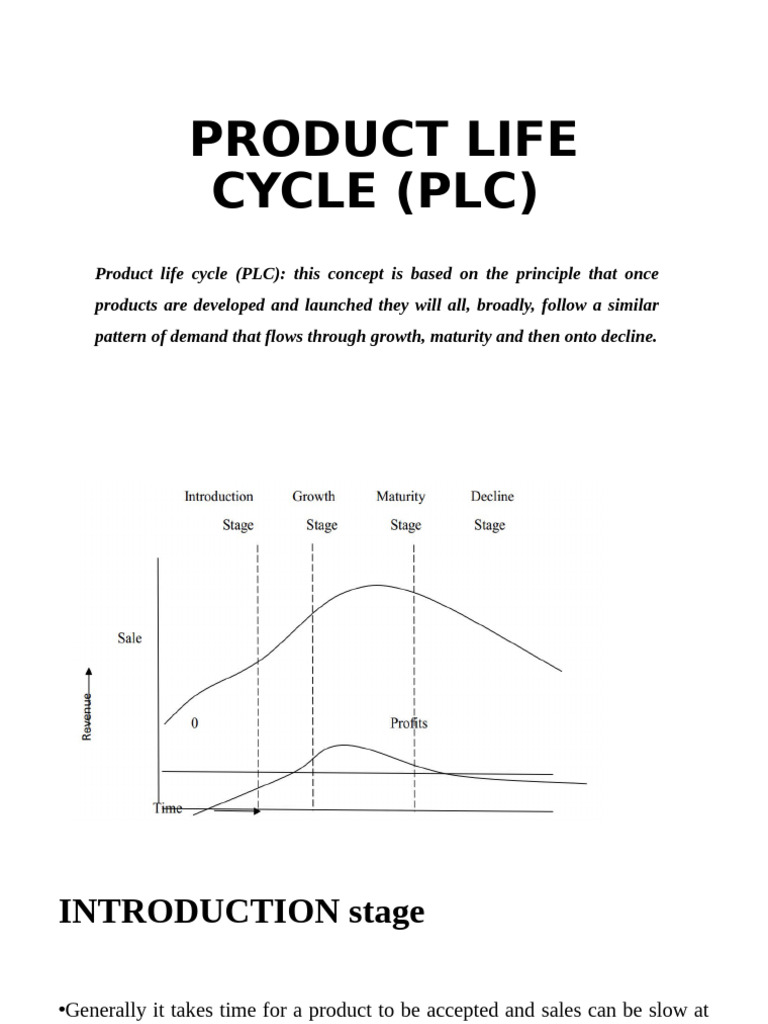 Product Life Cycle (PLC) and BCG | PDF | Marketing | New Product ...