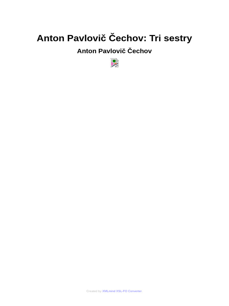 Cechov Tri-Sestry TXT | PDF