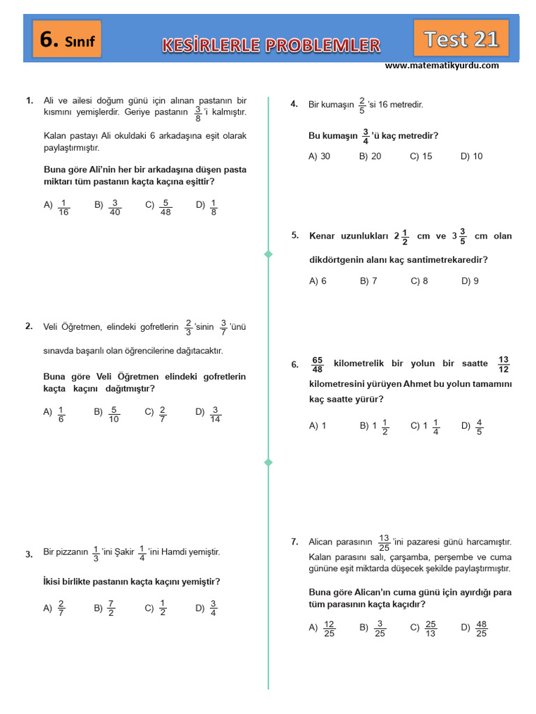 Problemler 1 | PDF