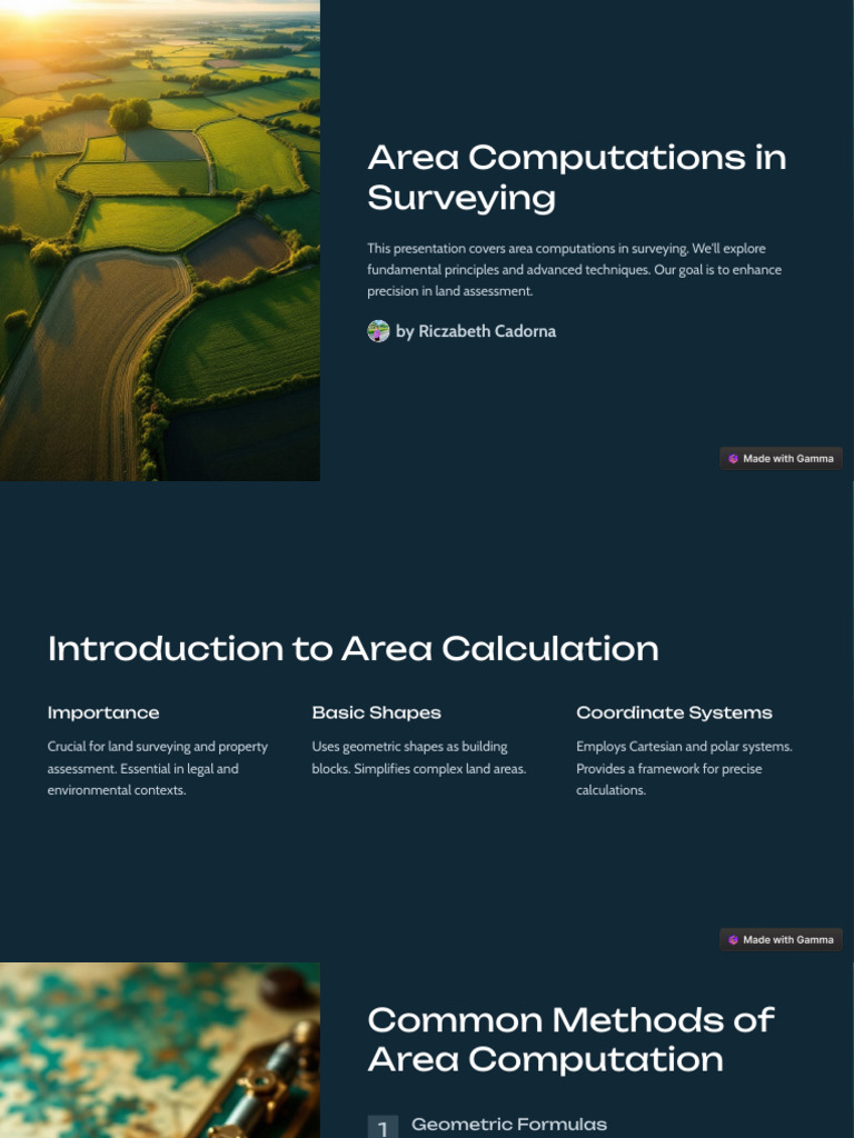 Mobile Mapping for Area Surveys | PDF | Area | Surveying