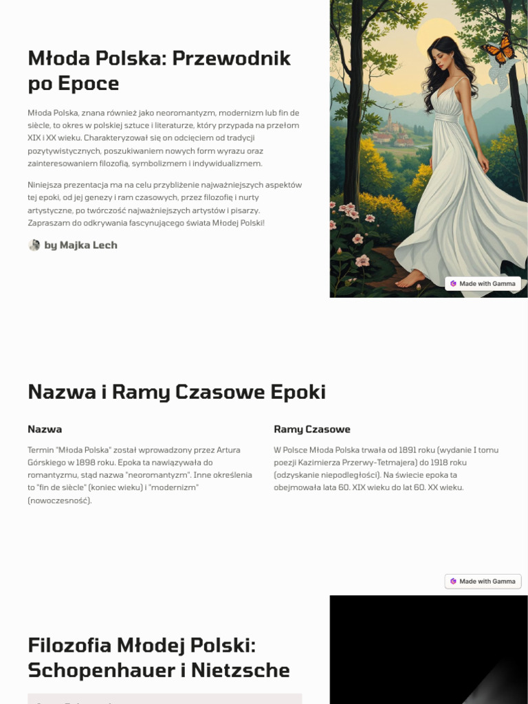 Mloda Polska Przewodnik Po Epoce | PDF