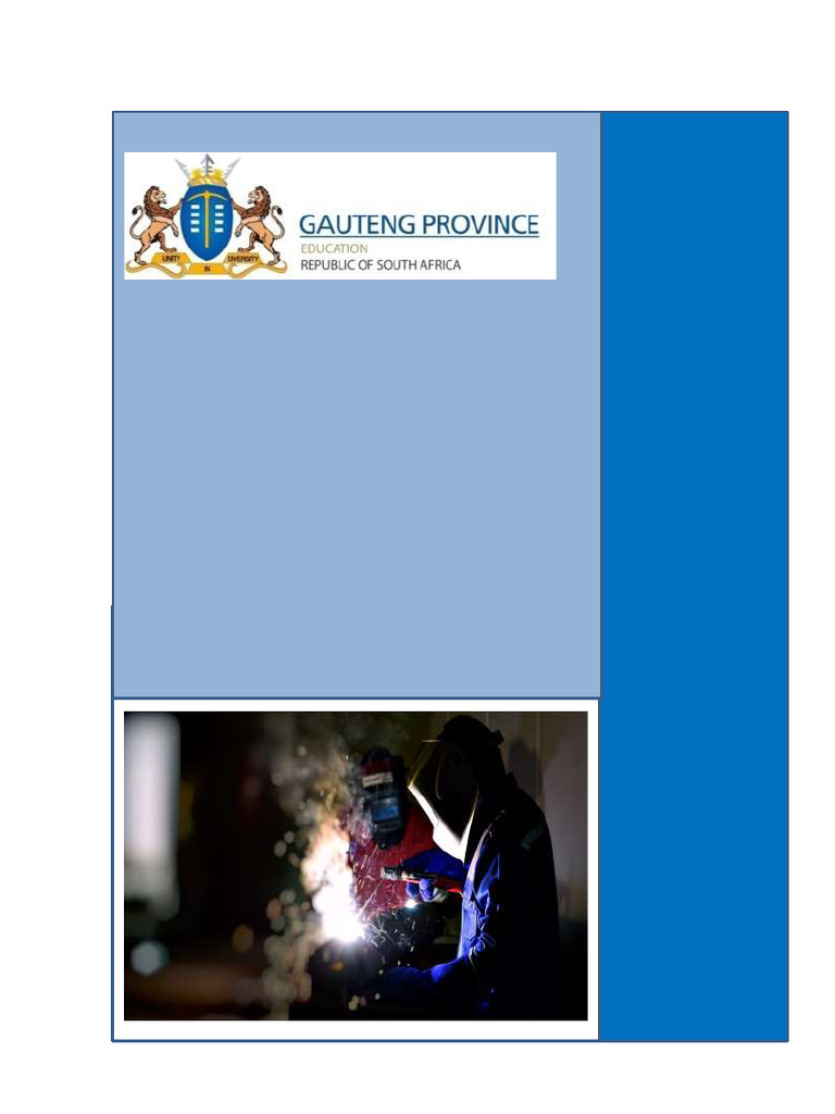 Grade 10 Welding Metalwork Learner Homework Actvity BOOK | PDF | Occupational Safety And Health ...