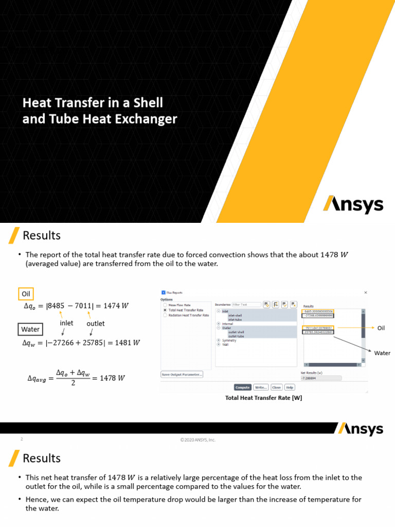 Heat Transfer in Shell and Tube Exchanger | PDF | Heat Transfer | Heat