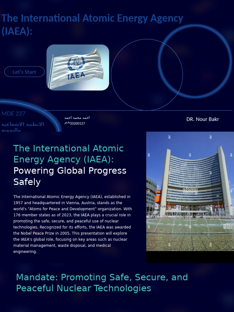 The International Atomic Energy Agency IAEA | PDF | International Atomic Energy Agency | Nuclear ...